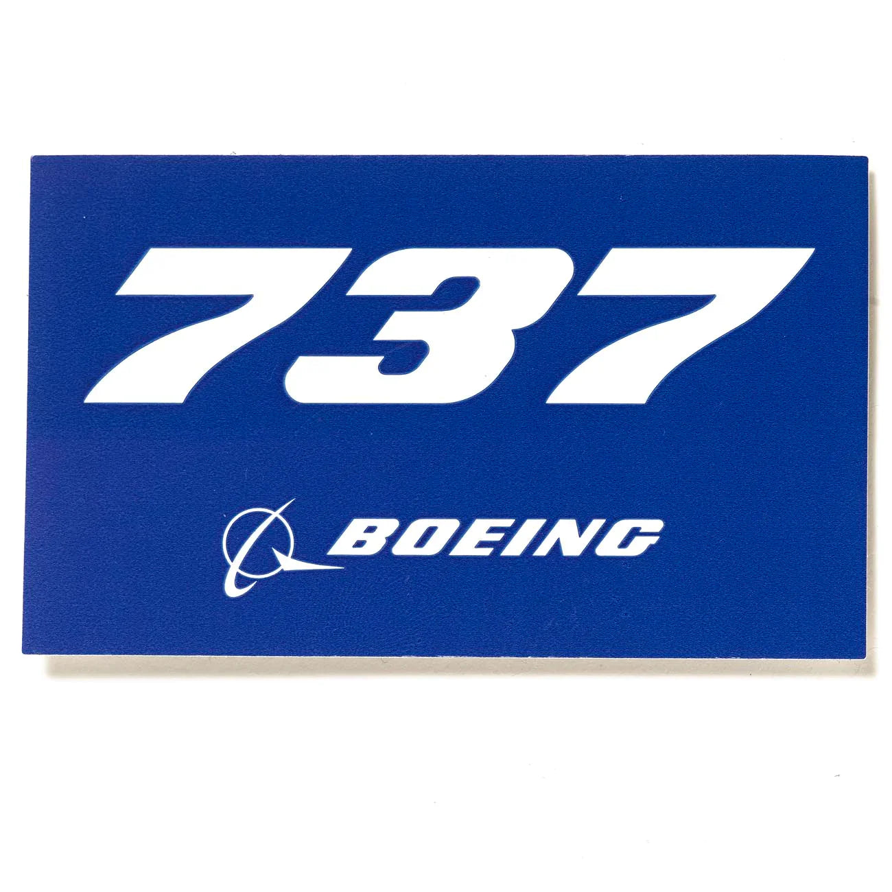 Boeing 737 Blue Sticker - Aviation Sticker | FlightX